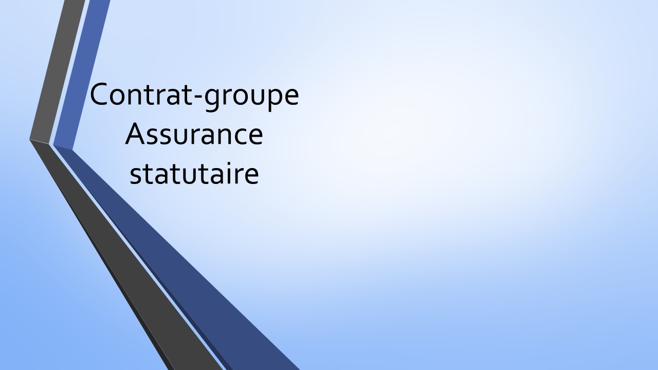 Contrat groupe Assurance statutaire - CDG 84